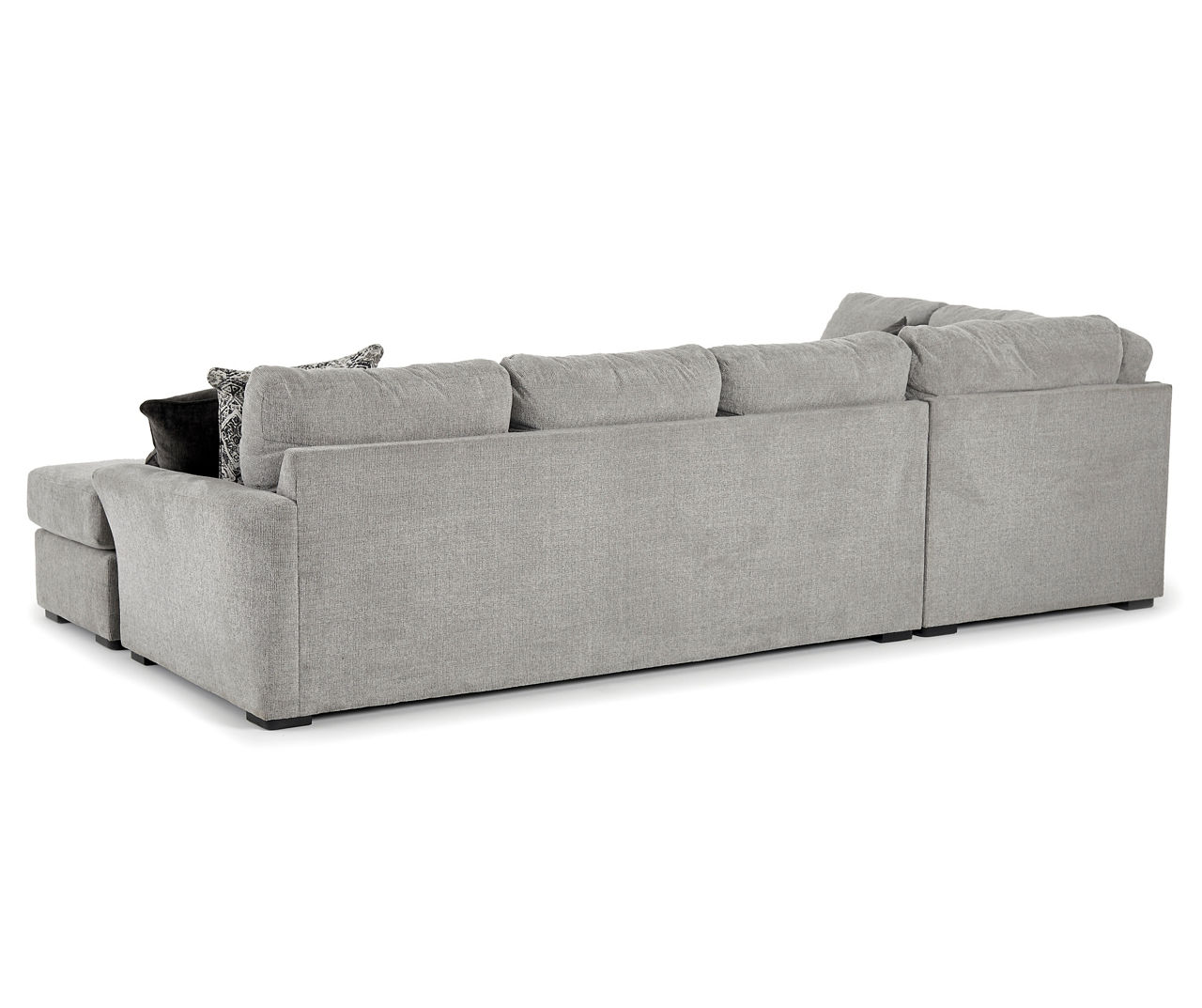 Broyhill Parkdale Silver Left Arm Facing Chaise Piece Big Lots