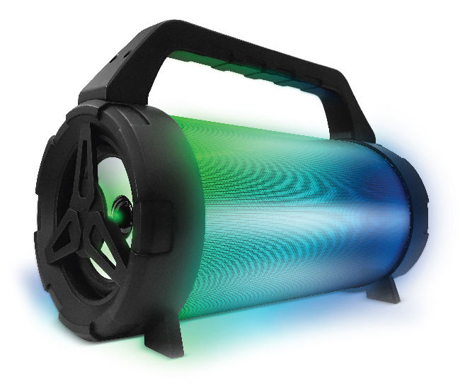 Art + Sound Streetbeat Solo Boomtube Lightshow LED Speaker | Big Lots