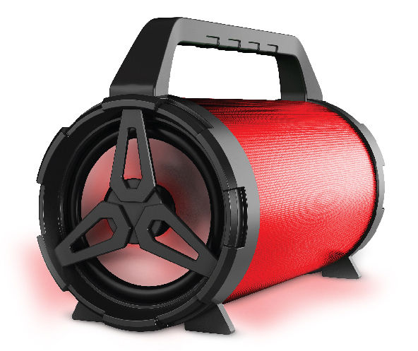 Art + Sound Streetbeat Solo Boomtube Lightshow LED Speaker | Big Lots