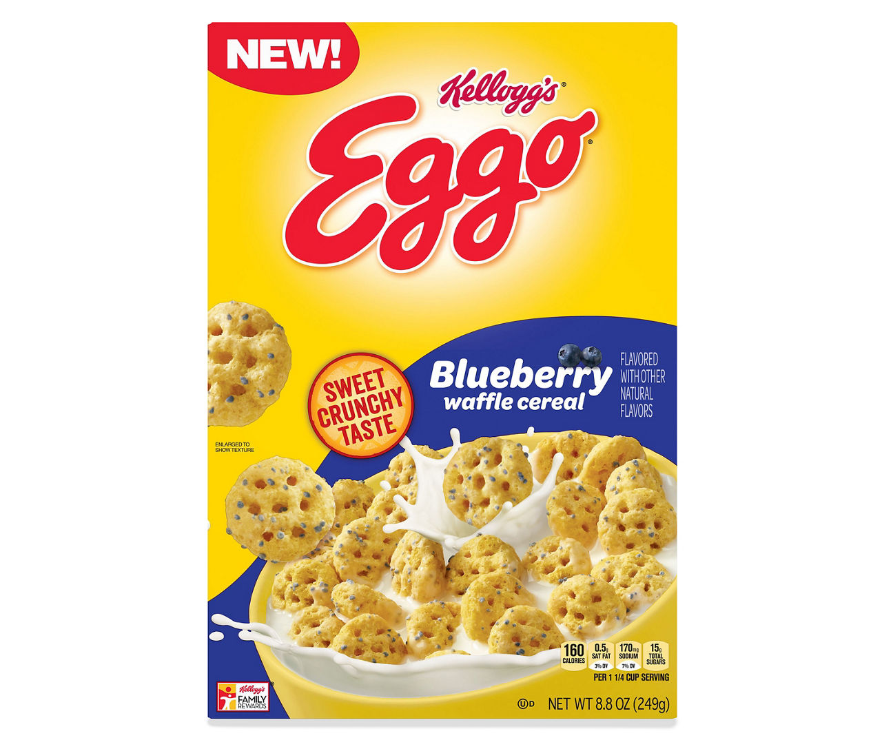 Kellogg's Kellogg's Eggo Cereal Blueberry 8.8oz | Big Lots