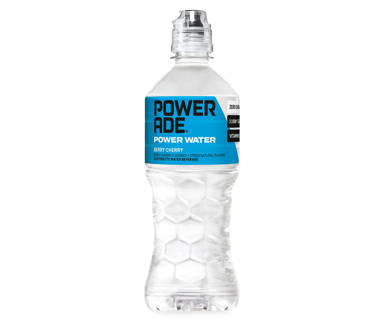 Powerade POWERADE Power Water, Berry Cherry, Zero Sugar Zero Calorie ...