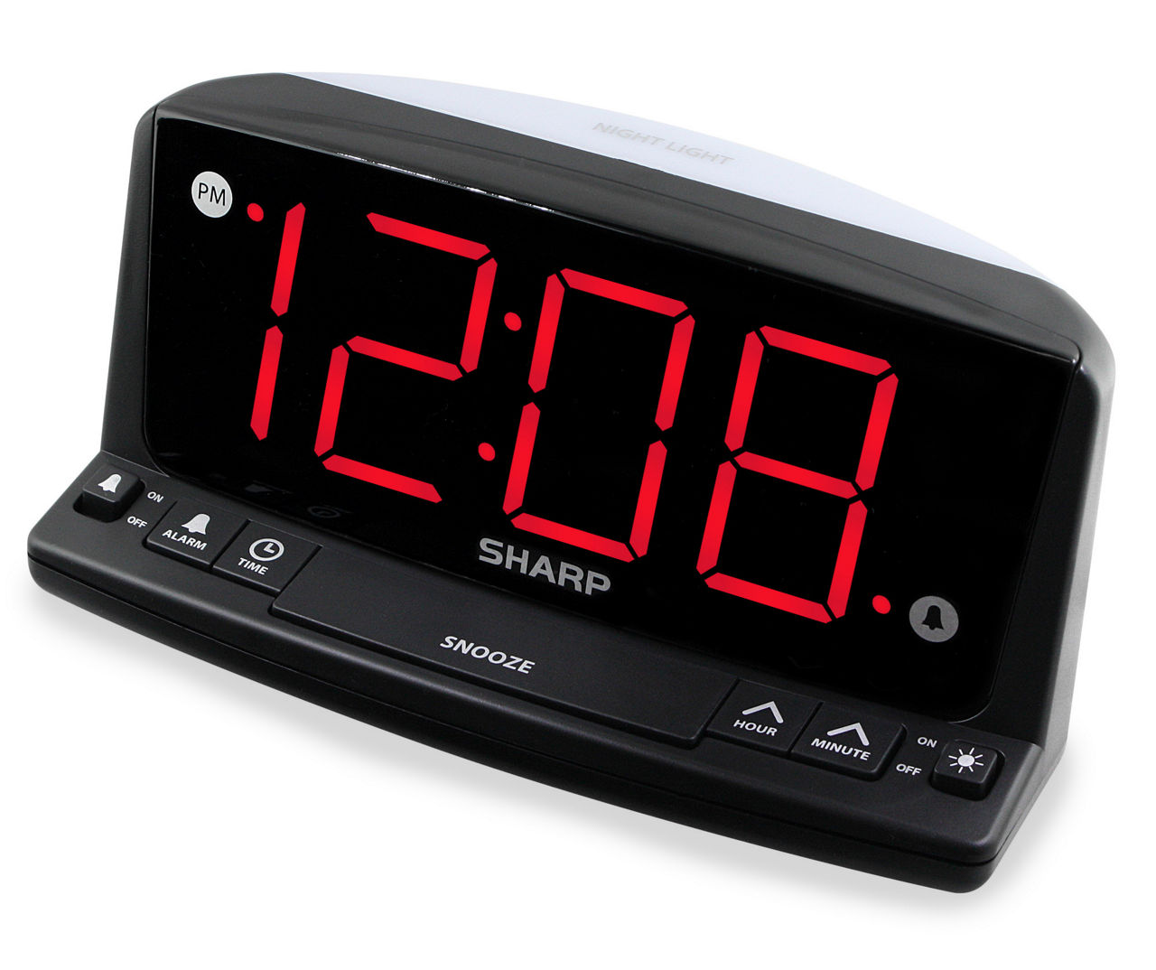 Sharp Jumbo LED Digital Display Alarm Clock | Big Lots