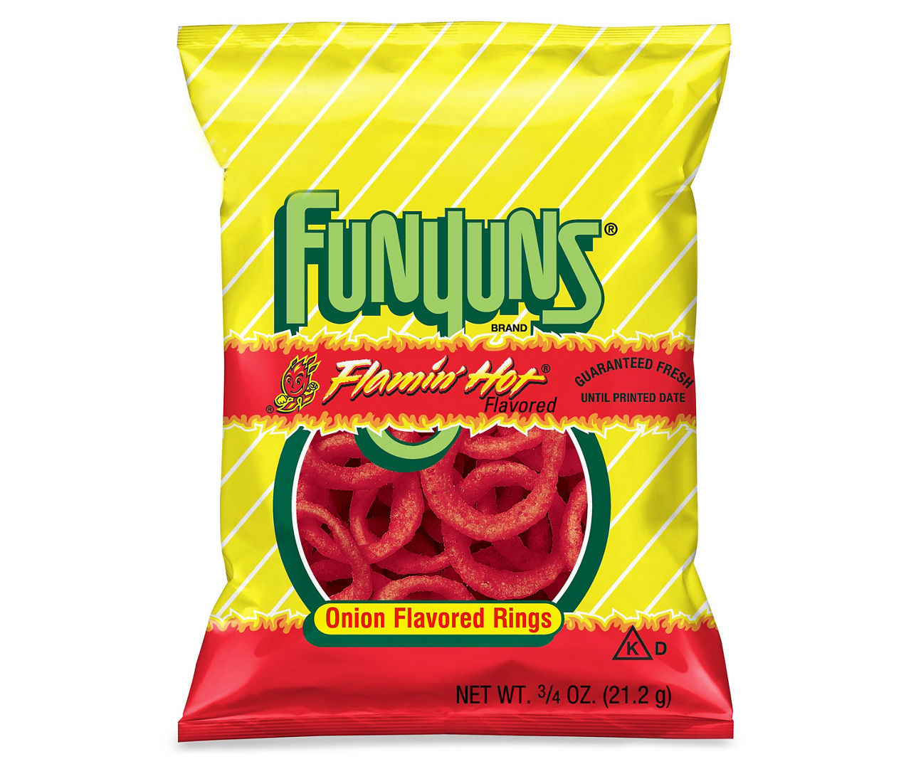 Funyuns Funyuns Onion Flavored Rings Flamin' Hot Flavored 3/4 Oz | Big Lots