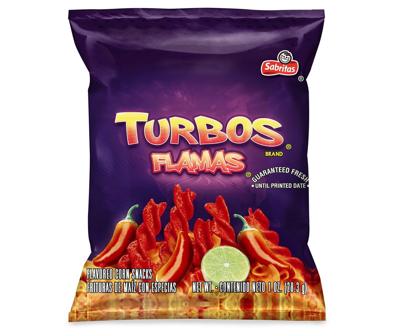Frito Lay Sabritas Flavored Corn Snacks Turbos Flamas 1 Oz | Big Lots