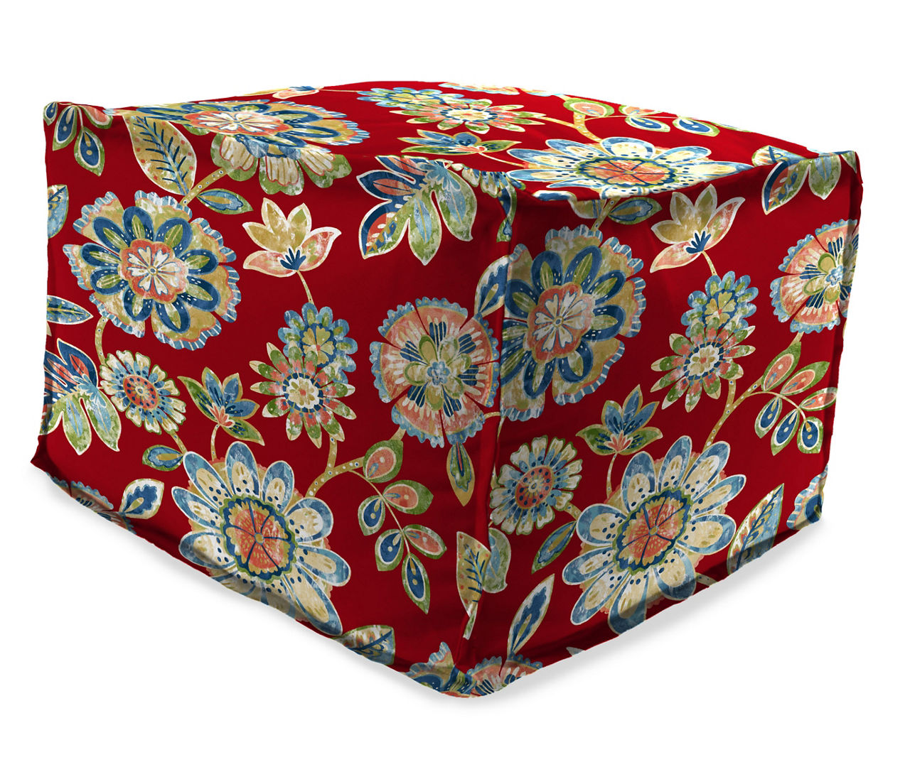 Jordan Manufacturing Jordan Manufacturing 20" Square Outdoor Pouf | Big ...