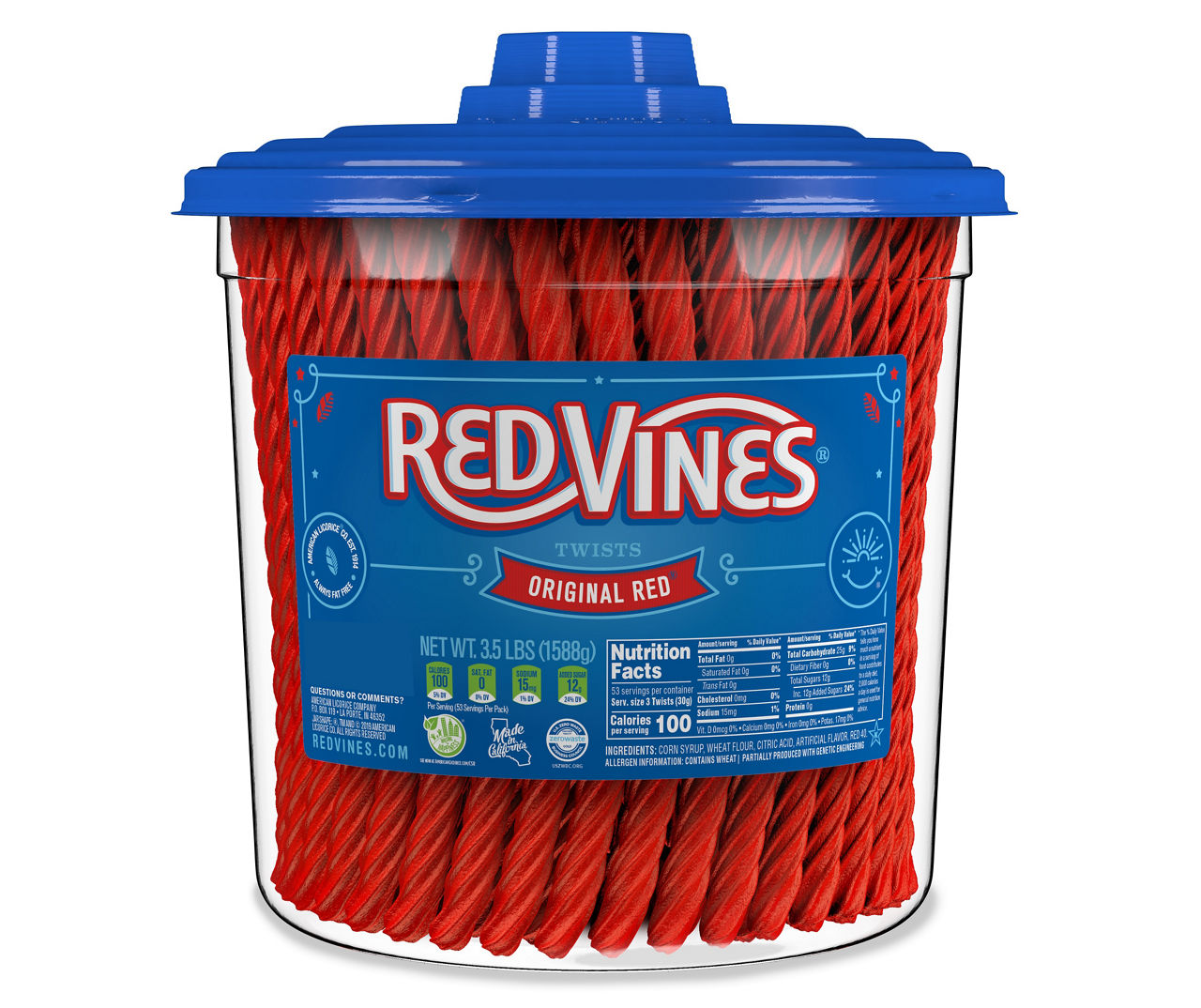 Red Vines Original Red Twists, 56 Oz. | Big Lots