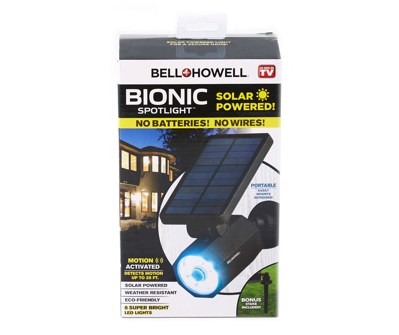 As Seen On TV Bionic Spotlight LED Solar Stake Light | Big Lots