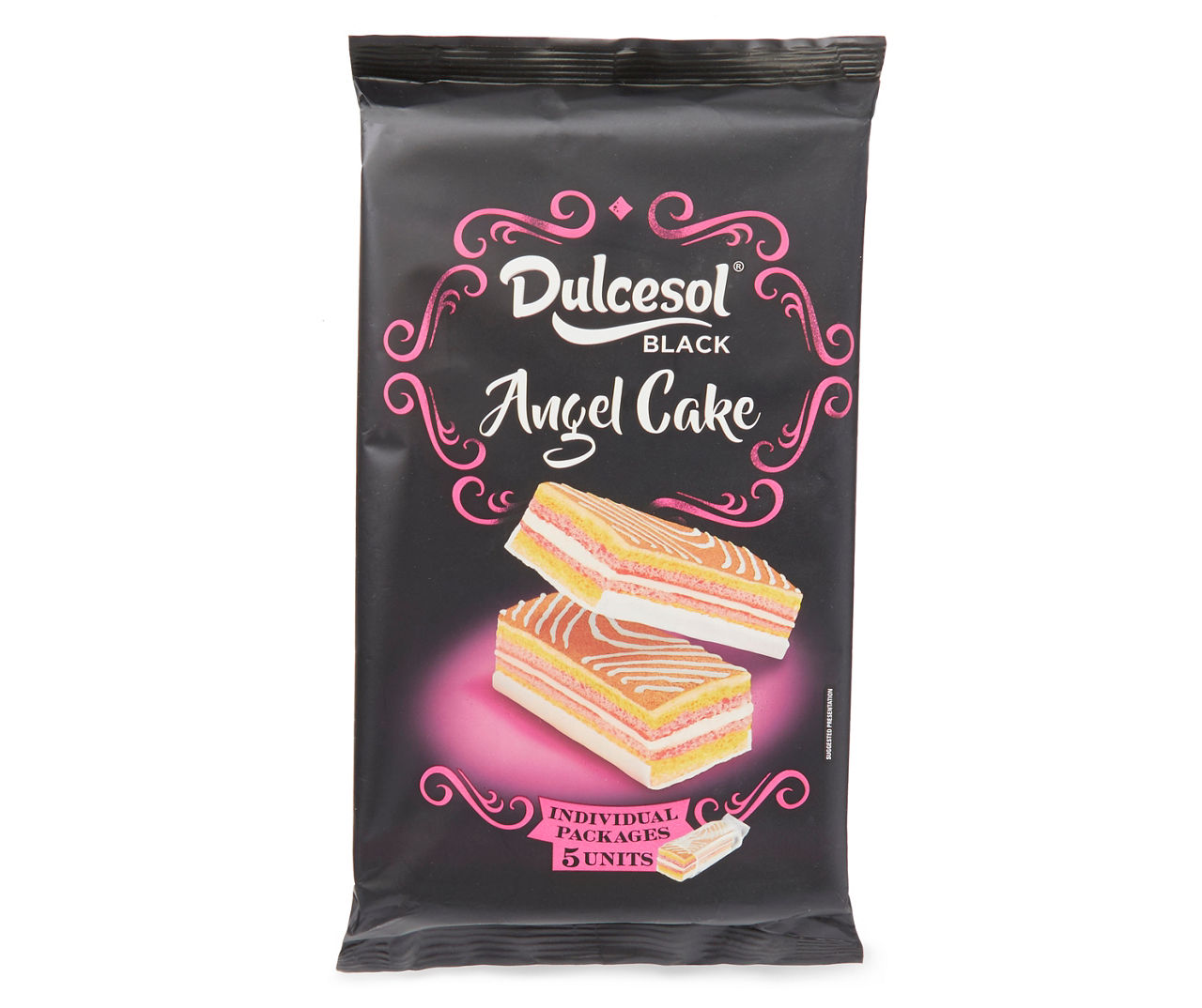 Dulcesol Black Angel Cake Bars, 5-Pack | Big Lots