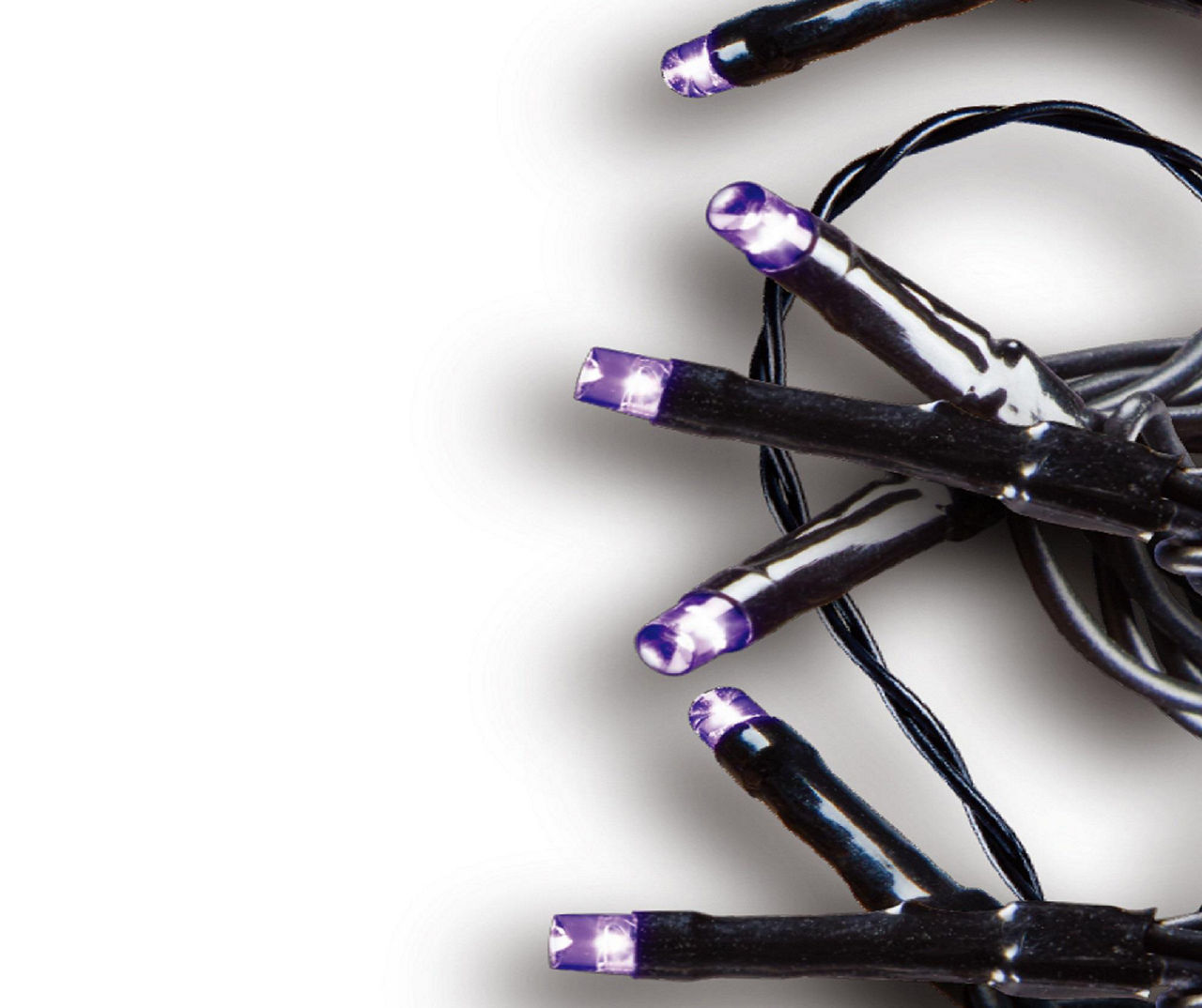 Purple LED Micro Light Set, 100-Lights | Big Lots