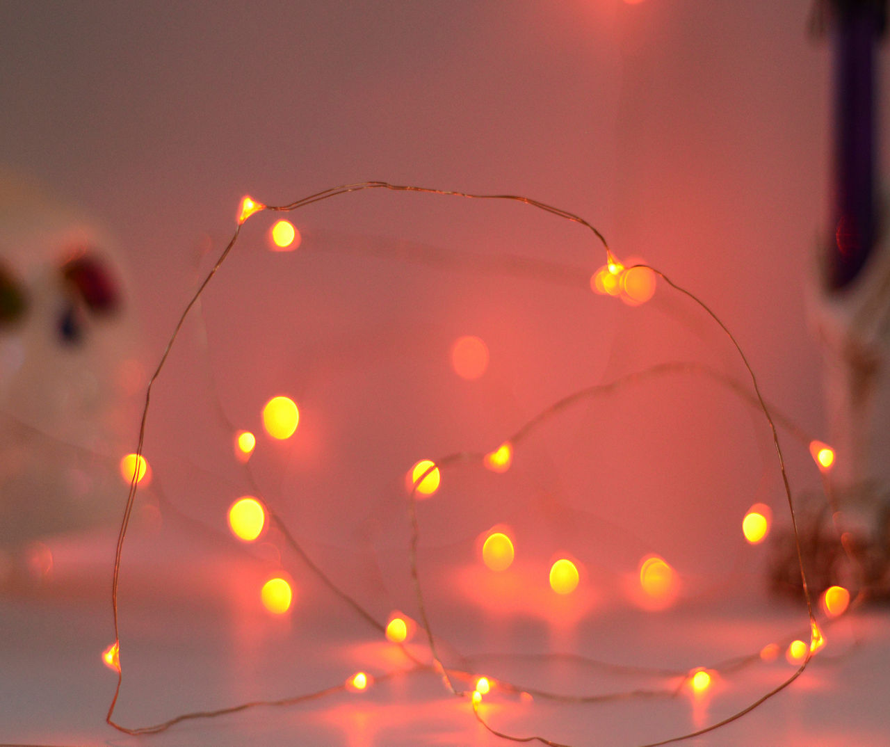 Orange LED Micro Light Set, 50-Lights | Big Lots