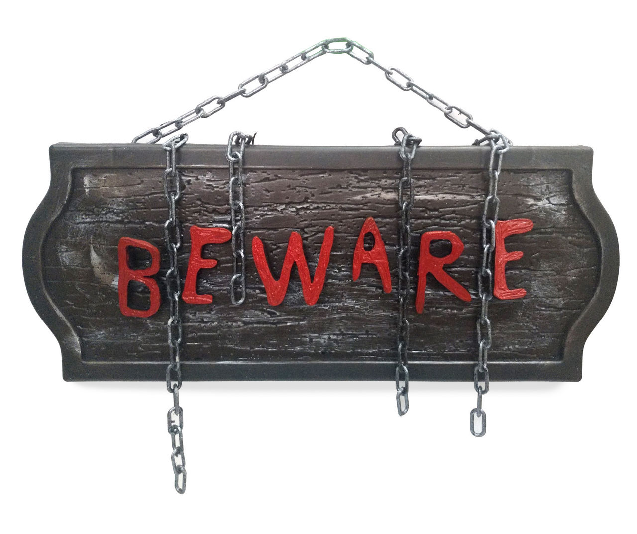 "Beware" Animated Hanging Sign | Big Lots