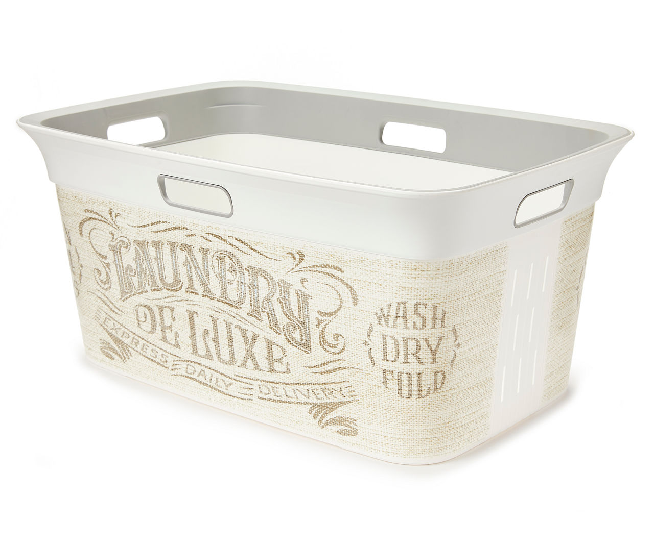 "Laundry de Luxe" Landry Basket | Big Lots