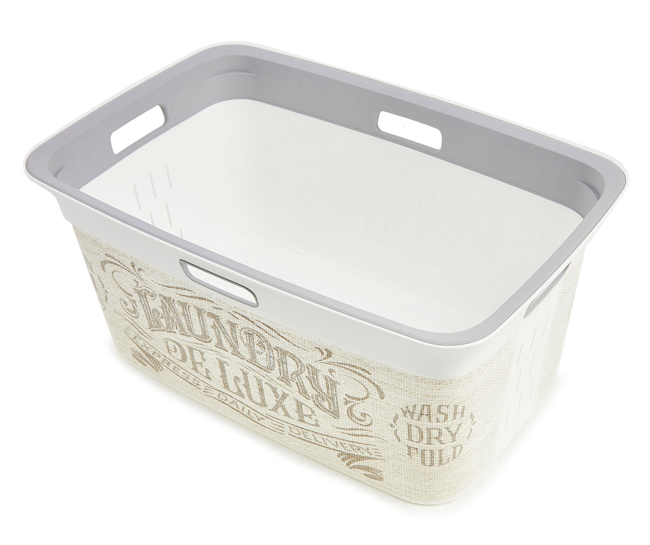 "Laundry de Luxe" Landry Basket | Big Lots