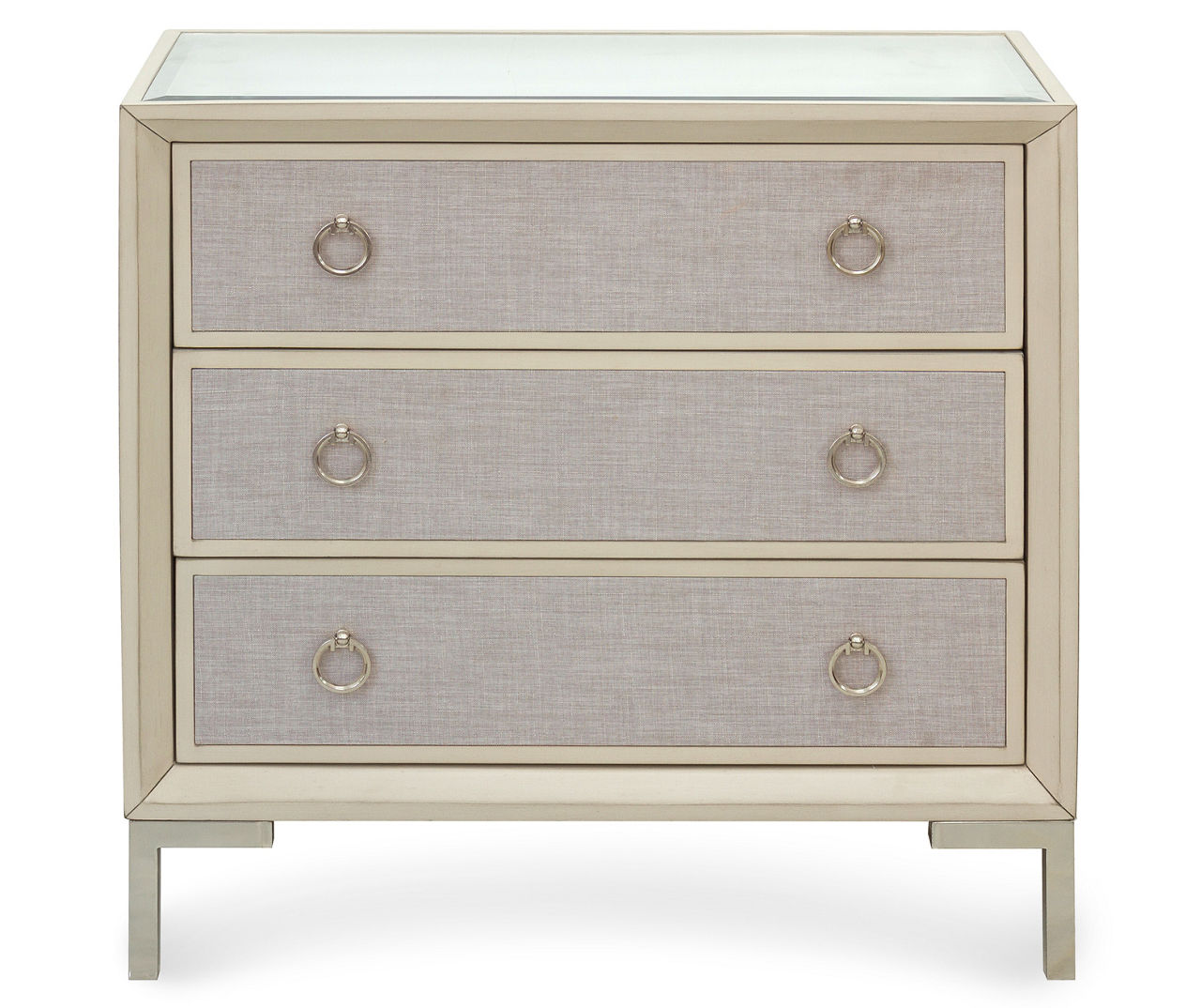 Linen & Cream 3-Drawer Accent Chest | Big Lots