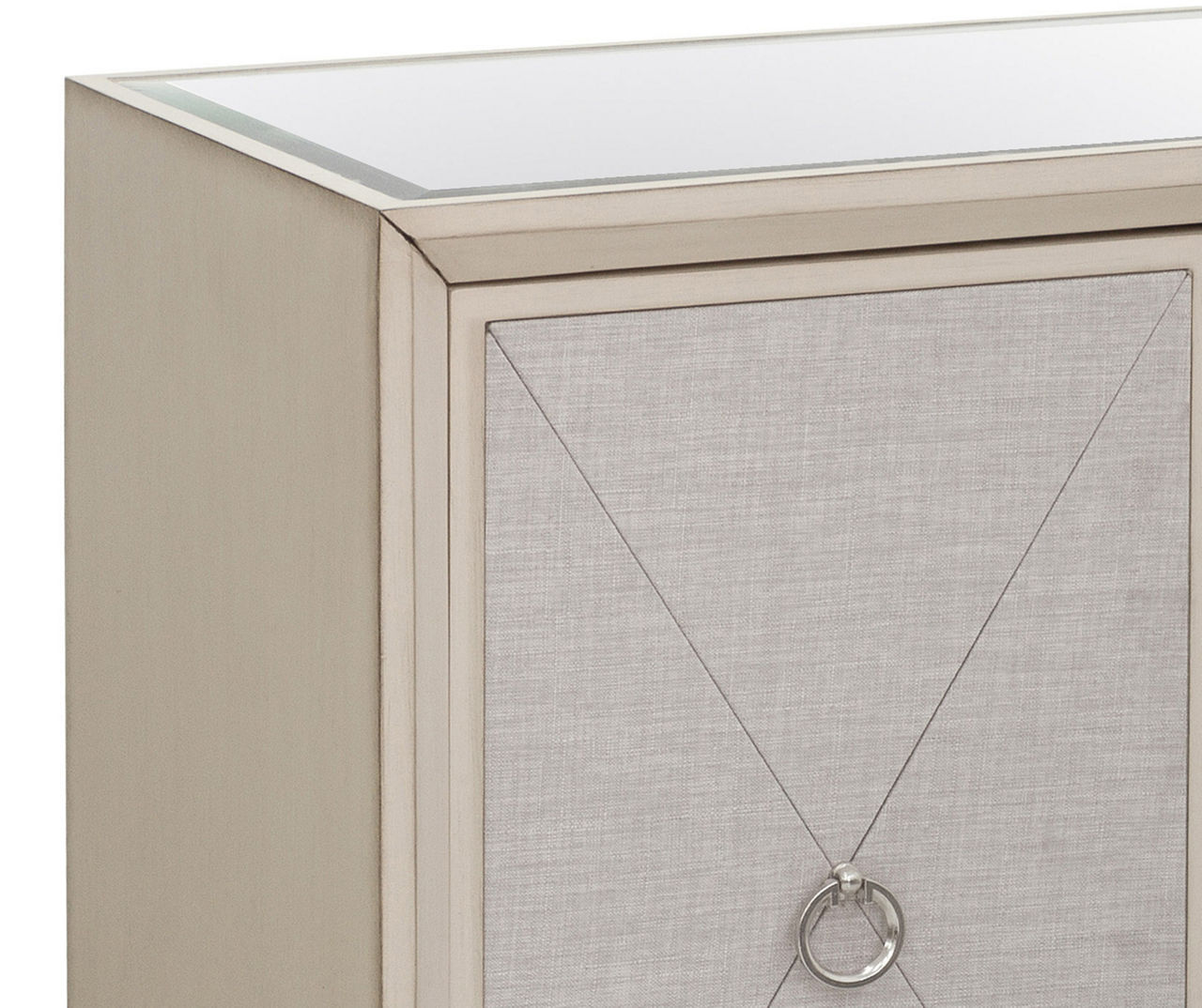 Linen & Cream 2-Door Storage Chest | Big Lots