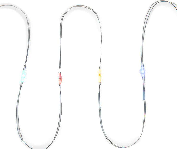 Multi-Color LED Micro Light Set, 50-Lights | Big Lots