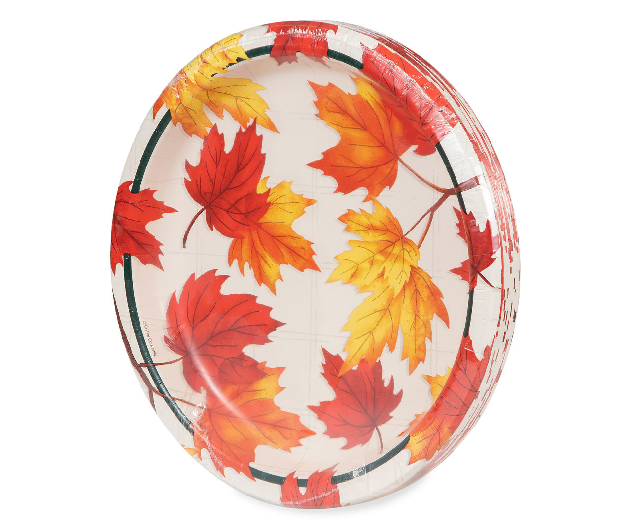 Autumn Leaves Paper Dinner Plates, 18-Count | Big Lots