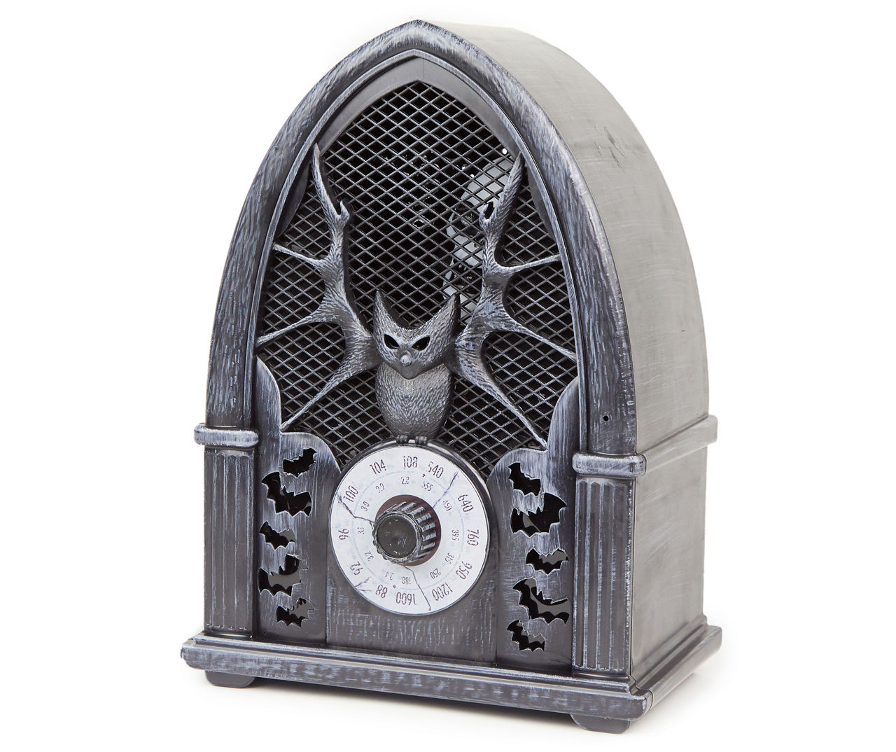 Gemmy 12" LED Haunted Desk Radio Animated Decor | Big Lots