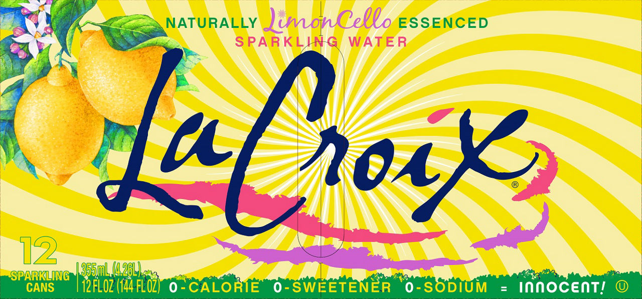 La Croix Limoncello Sparkling Water, 12-Pack | Big Lots
