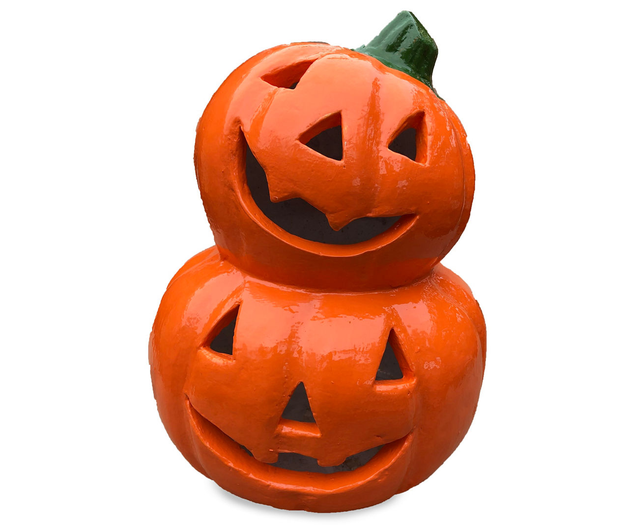 Jack-O-Lantern Ceramic Pumpkin Duo Decor | Big Lots