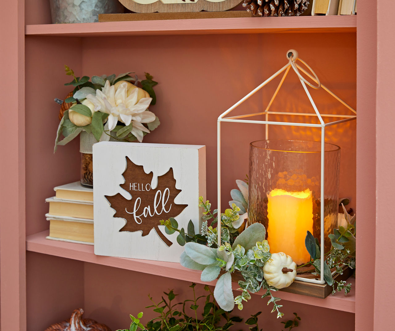"Hello Fall" Leaf Box Decor | Big Lots