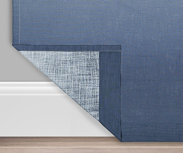 Vue Signature Arashi Indigo Ombre Rod Pocket Curtain Panel, (84") | Big ...