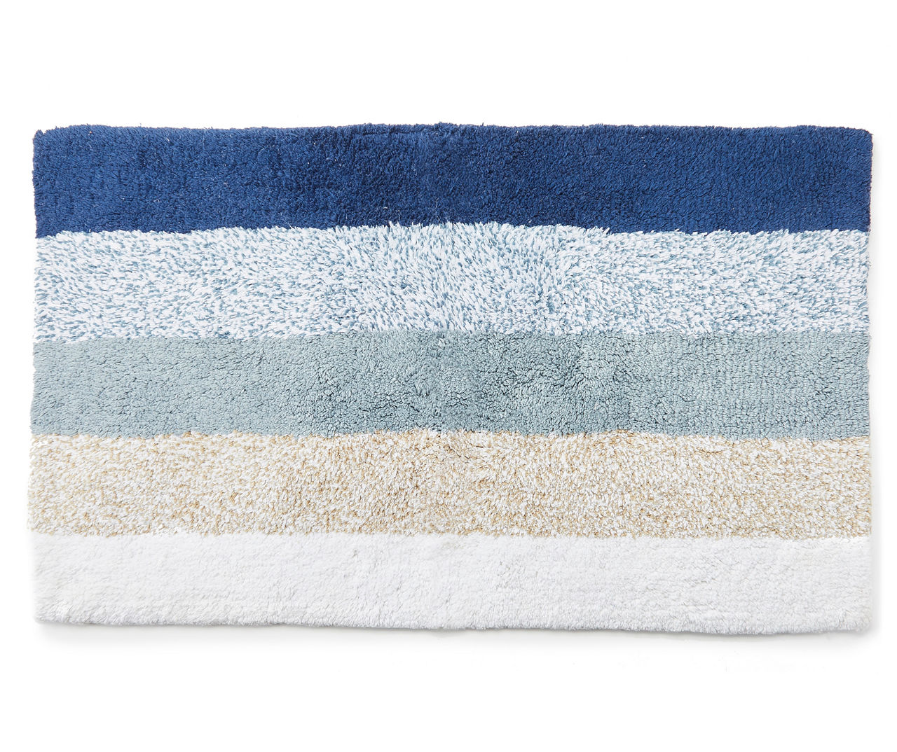 Broyhill Blue Stripe Bath Rug | Big Lots