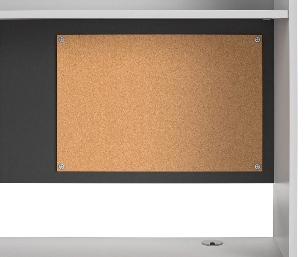 Ameriwood Dove Gray Student Desk with Hutch | Big Lots