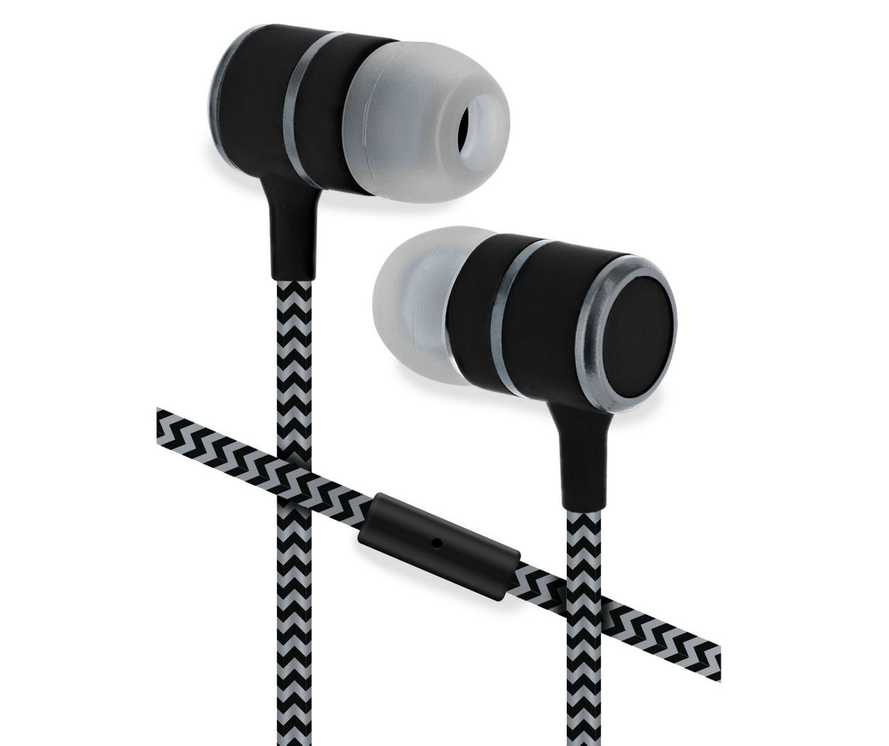 Sentry Pulse Gunmetal Wired Earbuds | Big Lots
