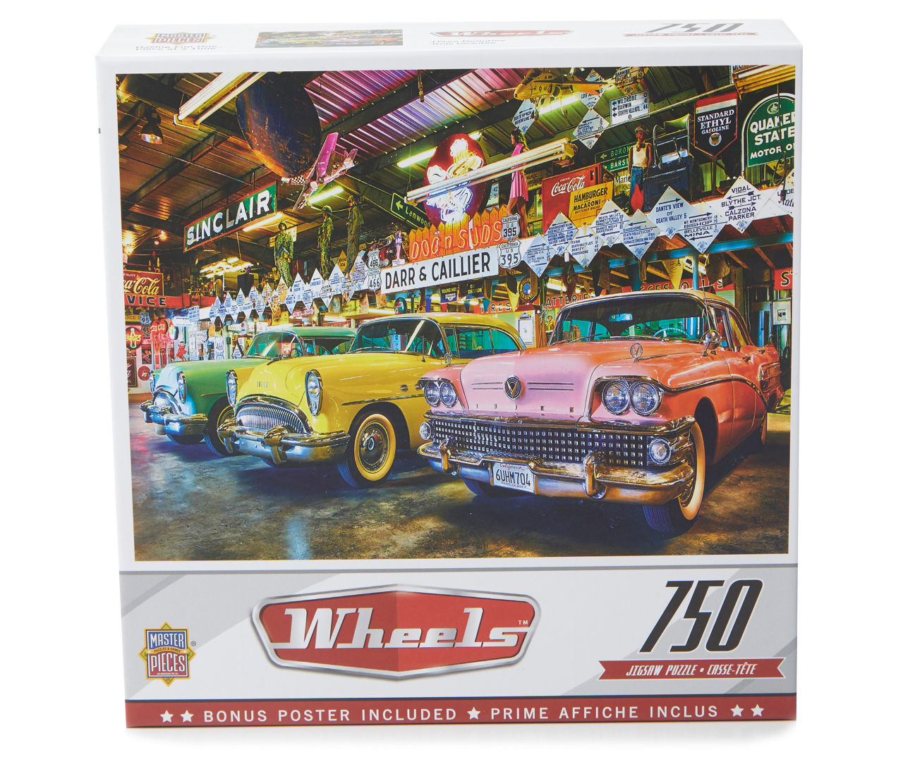 MasterPieces Wheels 750-Piece Jigsaw Puzzle | Big Lots