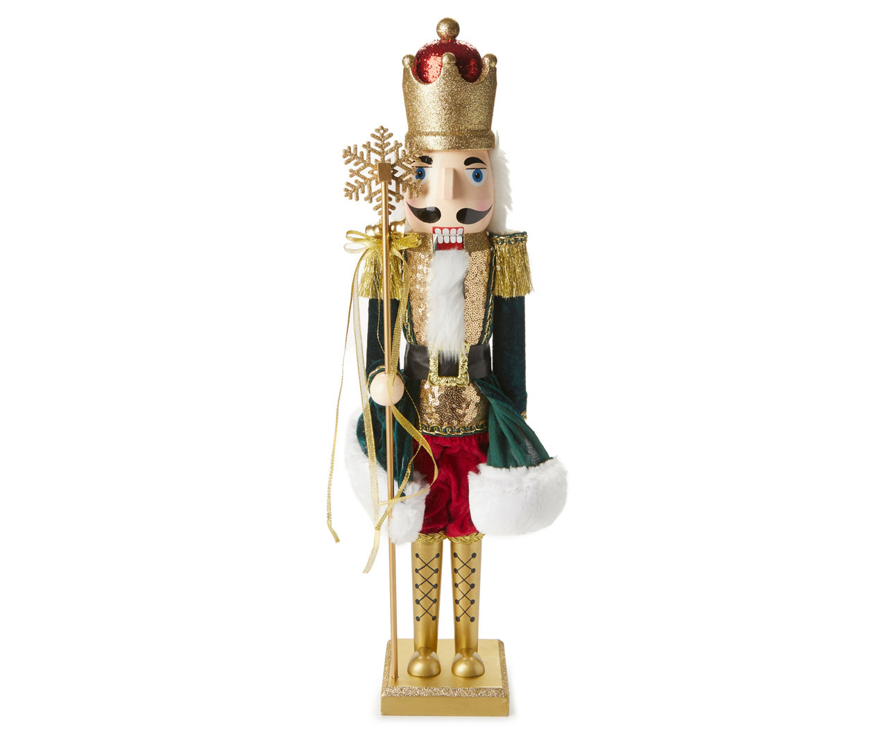 Winter Wonder Lane 24" Red & Green Nutcracker | Big Lots