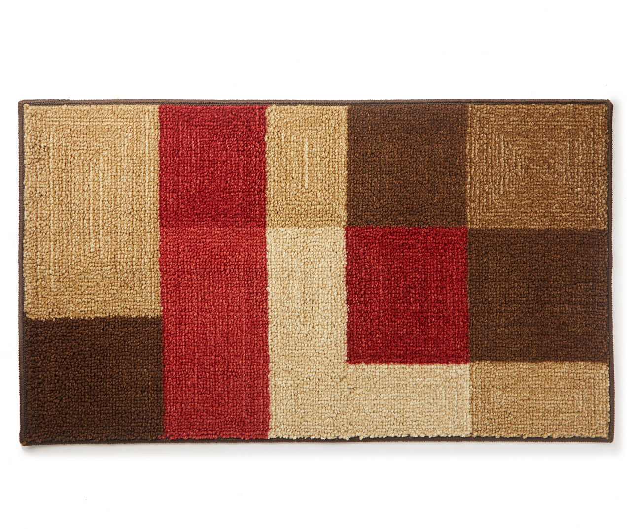 Broyhill Red Textured Block Accent Rug, (30" x 46") | Big Lots