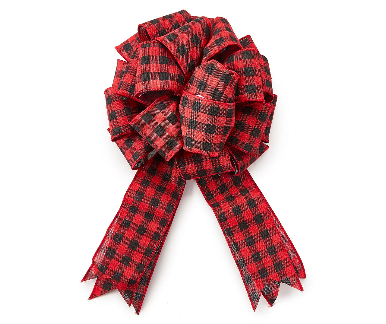 Winter Wonder Lane Red Buffalo Check Bow | Big Lots