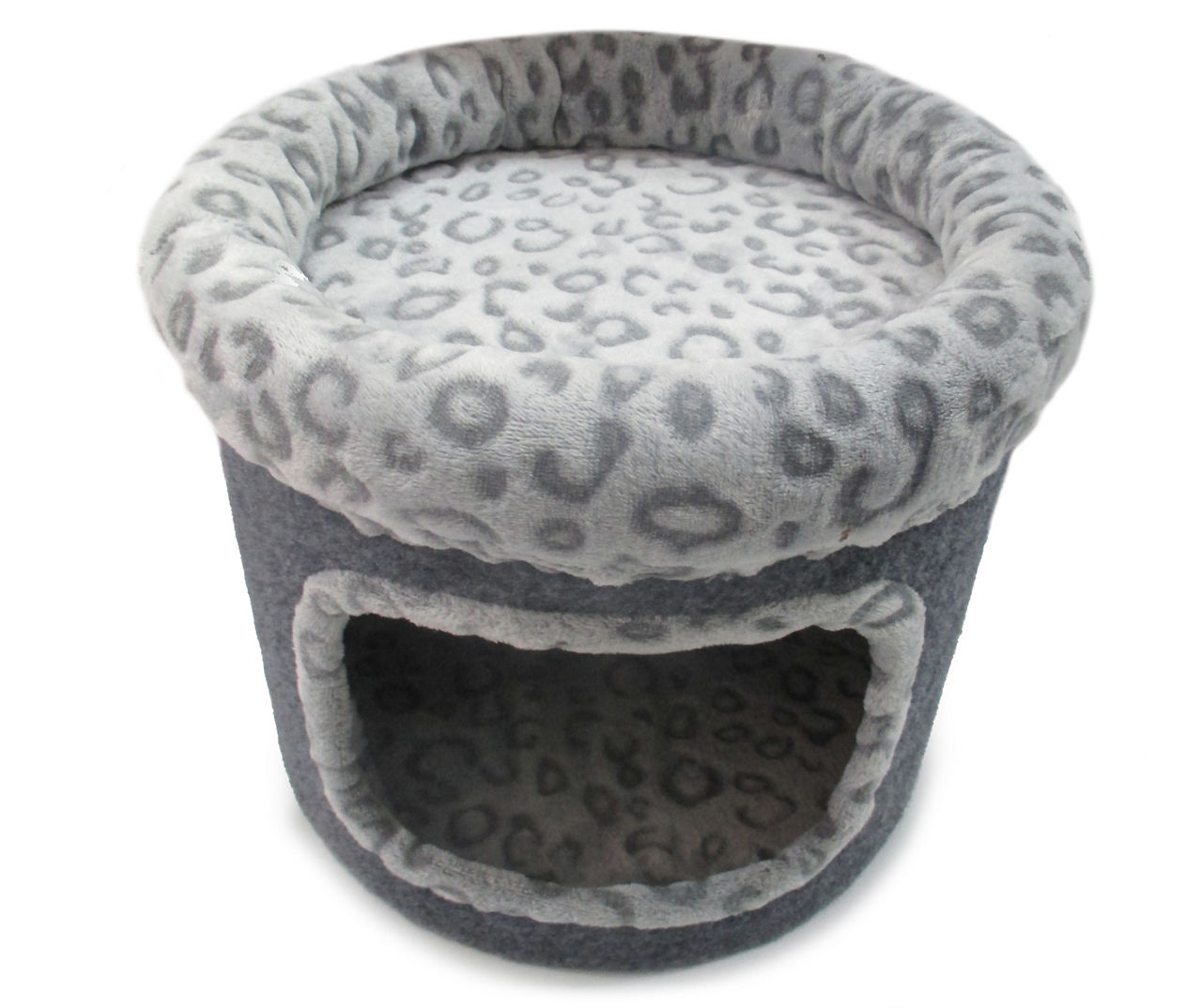 Leopard Print Single Story Cat Condo | Big Lots
