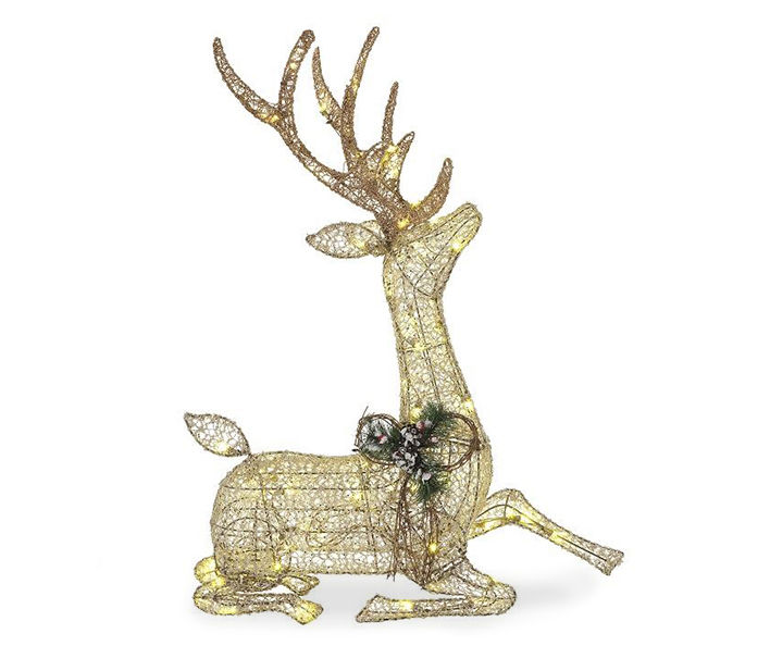 42" LED Sitting Deer | Big Lots