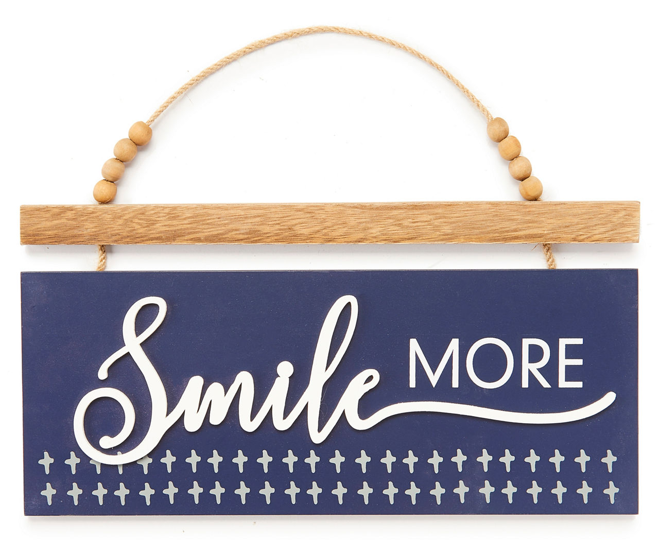 Broyhill "Smile More" Beaded Hanging Plaque | Big Lots