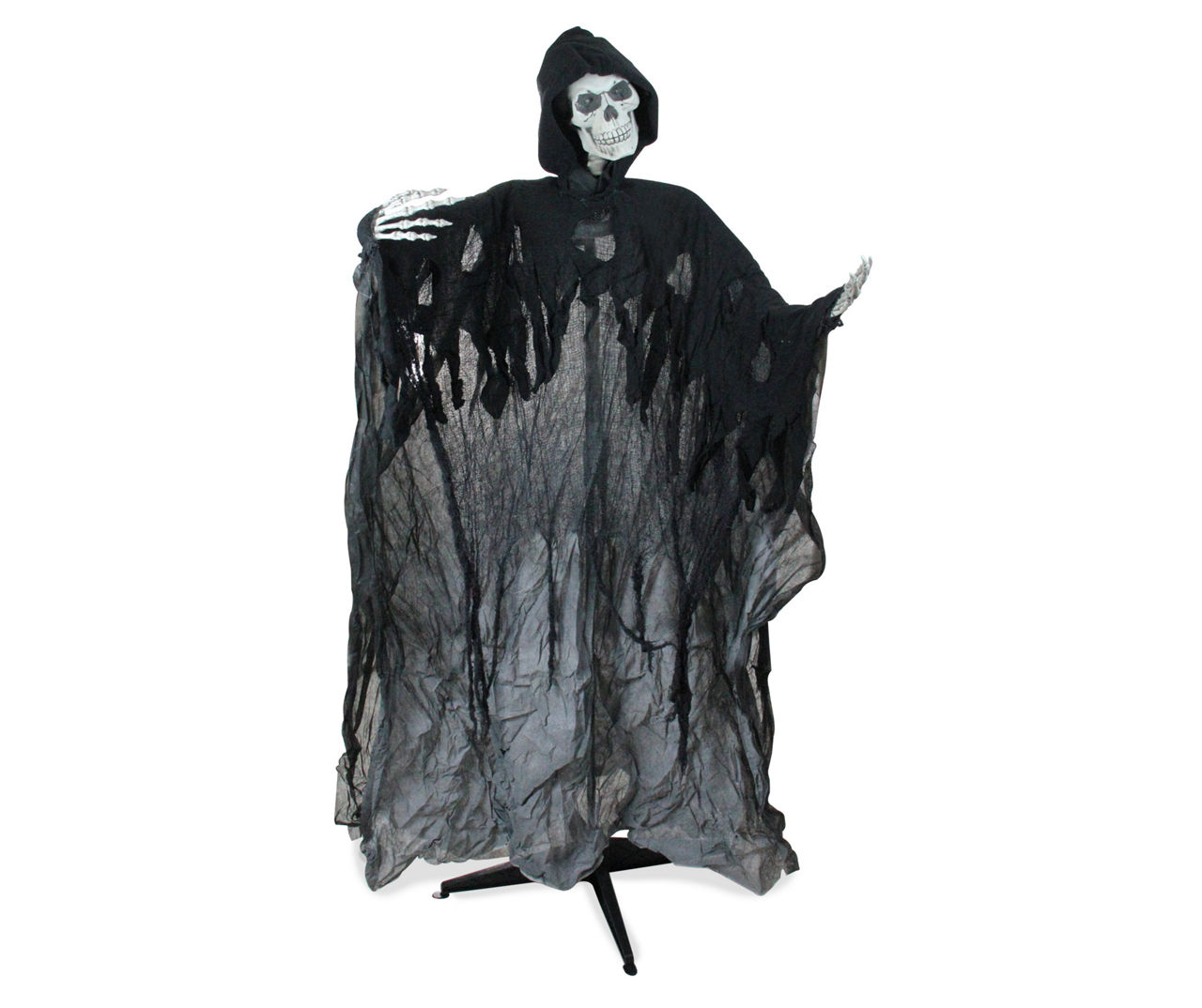60" LED & Sound Skeleton Ghost Reaper | Big Lots