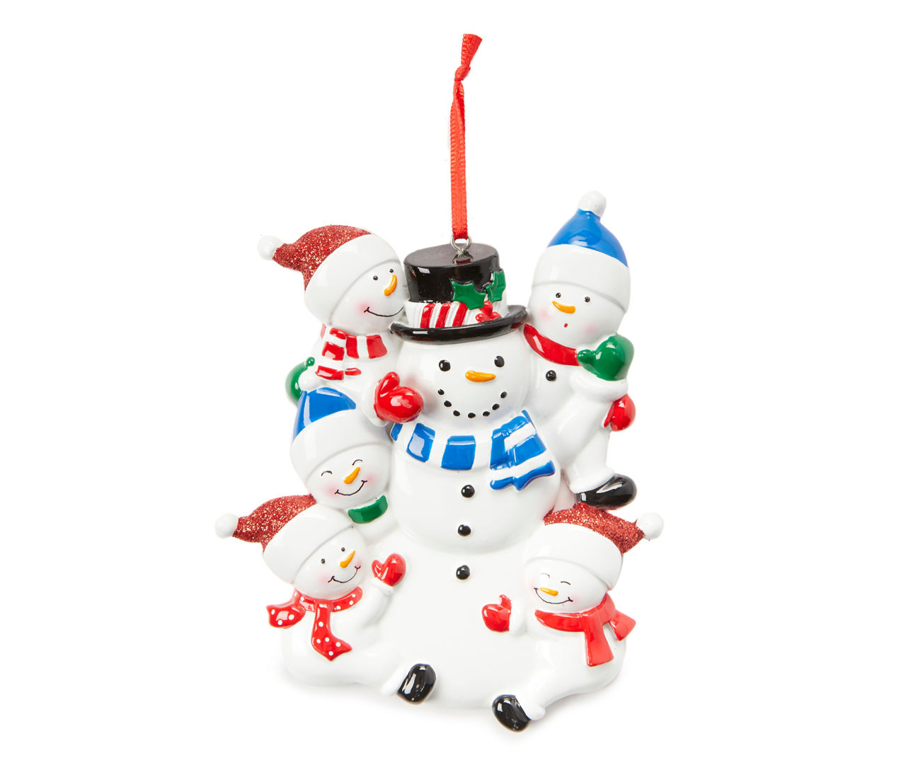 Snowman Family Pile Ornament | Big Lots