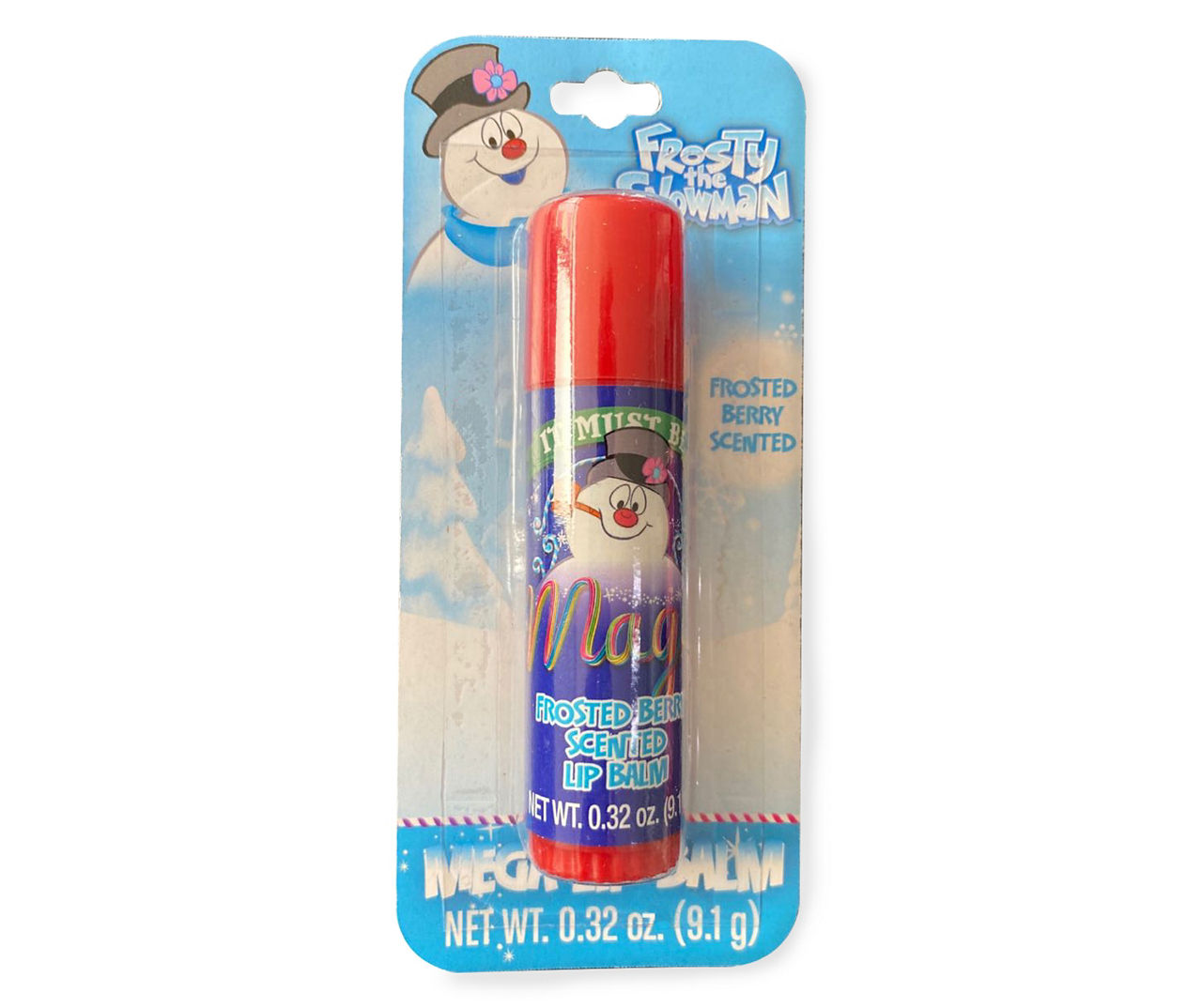 Frosty The Snowman Frosted Berry Mega Lip Balm, 0.32 Oz. | Big Lots