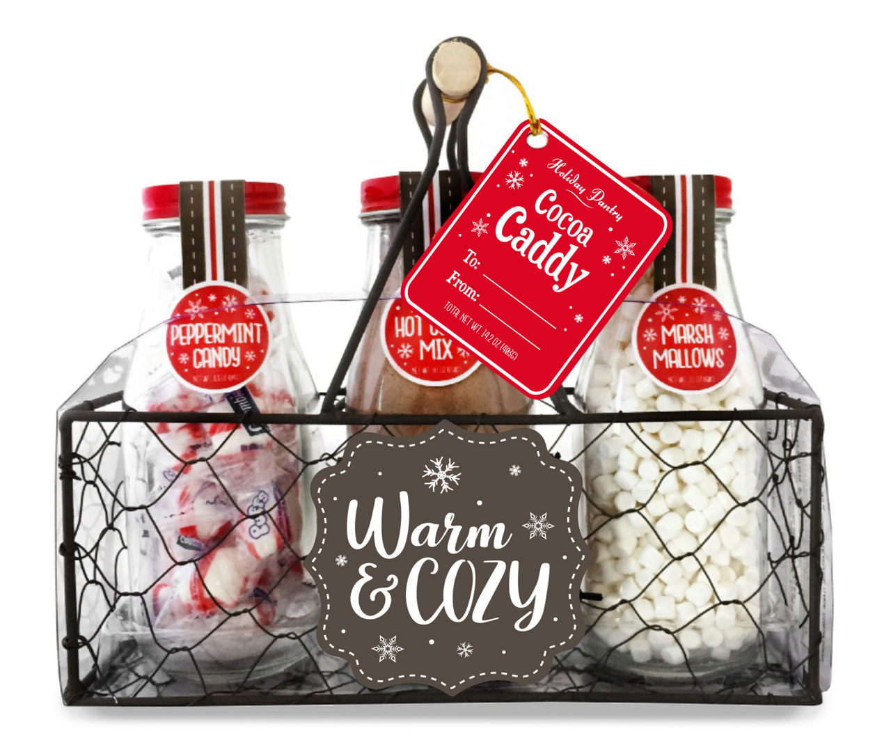 Marketplace Brands "Warm & Cozy" Cocoa Caddy Gift Set, 14.2 Oz. | Big Lots