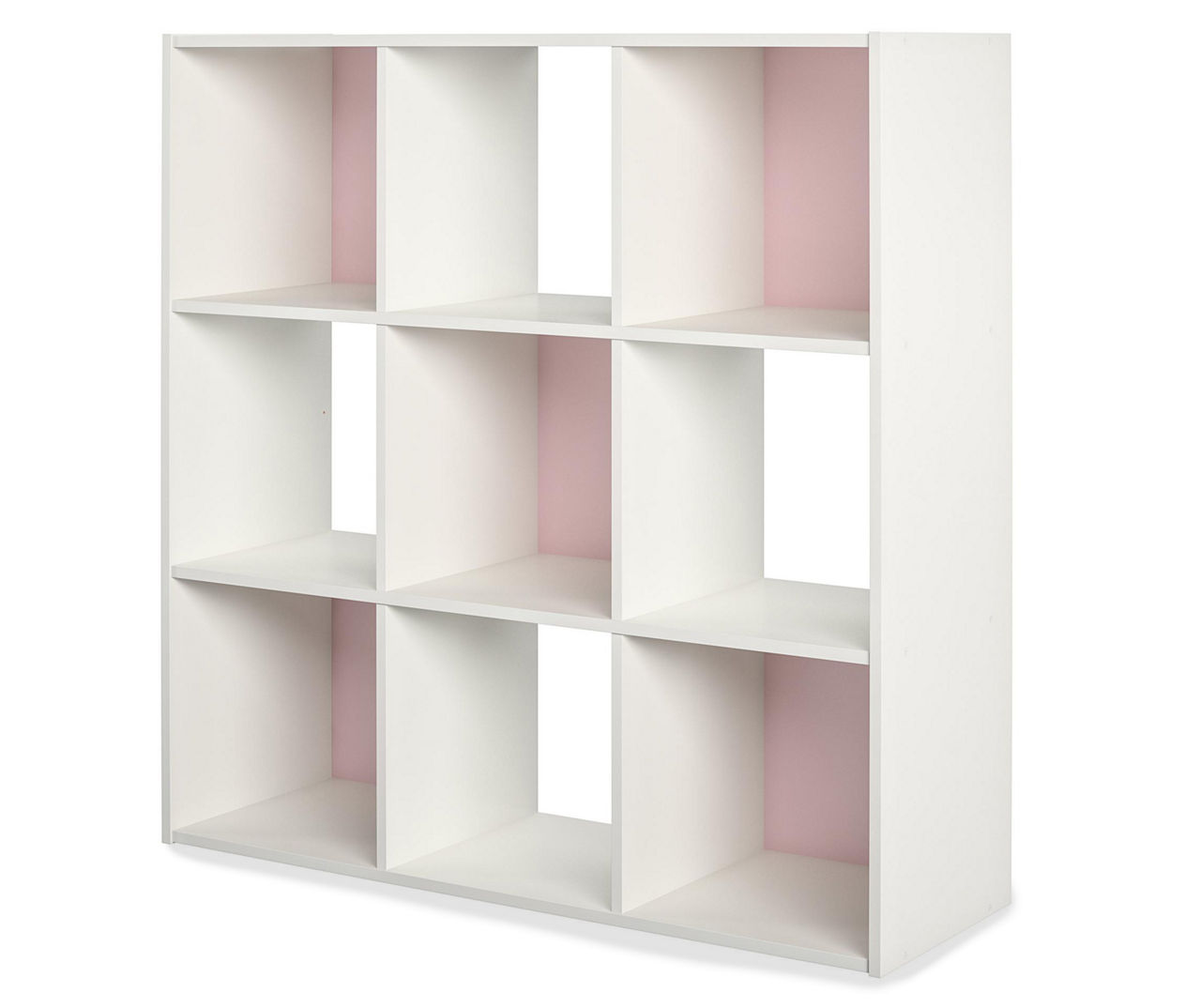 Dream Street White & Pink 9-Cube Storage Organizer | Big Lots