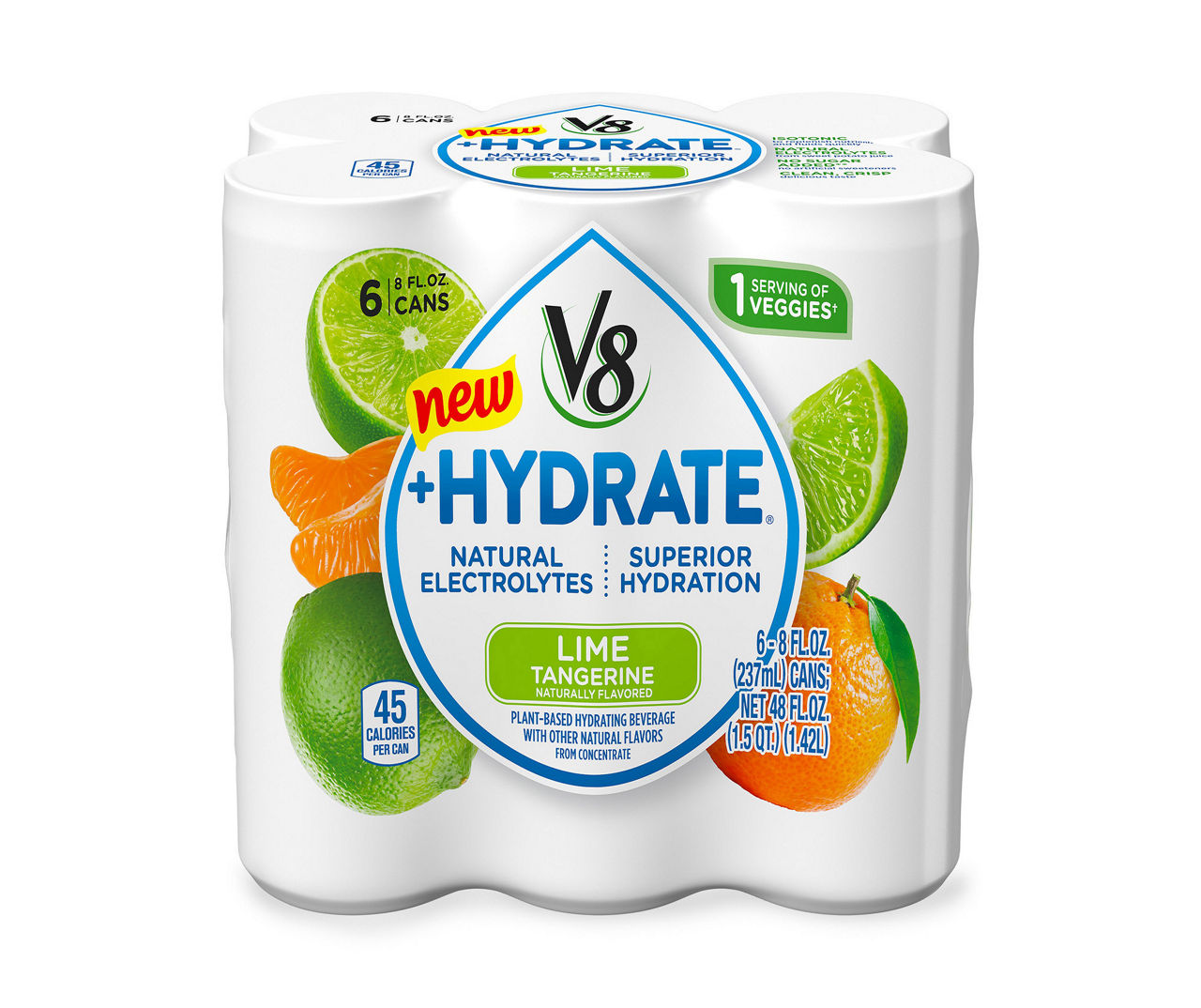 V8 Hydrate Lime Tangerine Juice Drink, 6-Pack | Big Lots