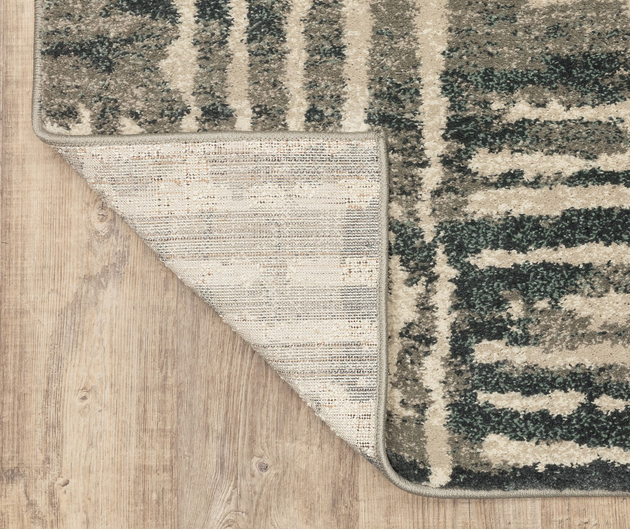 Heather Abstract Stripe Area Rug, (6'7" x 9'2") | Big Lots