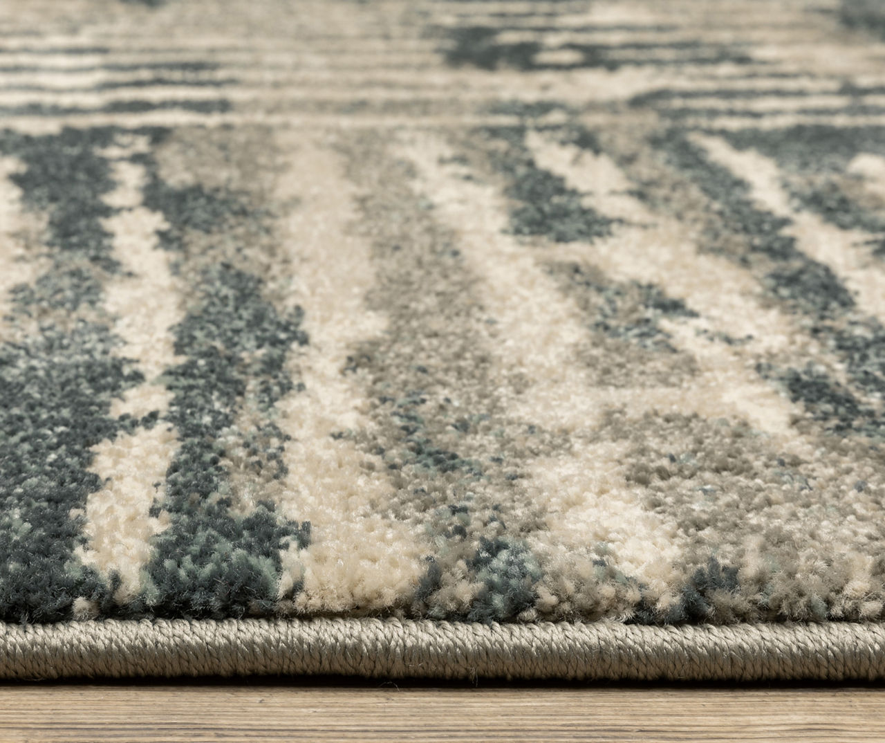 Heather Abstract Stripe Area Rug, (6'7" x 9'2") | Big Lots