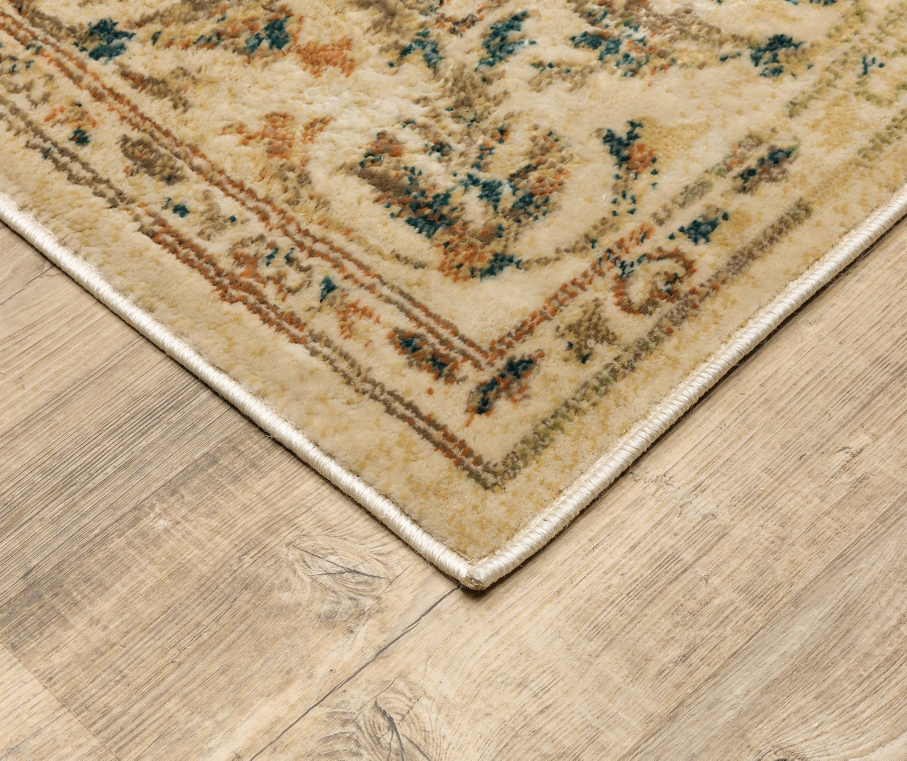 Jefferson Tan Scroll Area Rug, (7'10" x 10') | Big Lots