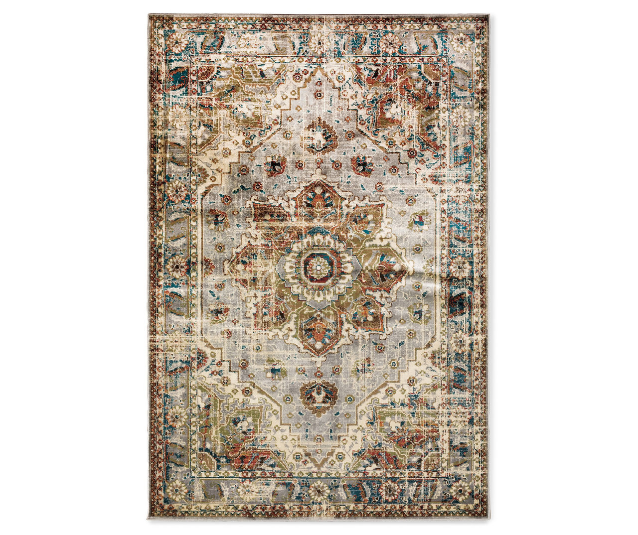 Clinton Medallion Area Rug, (5'3" x 7'3") | Big Lots