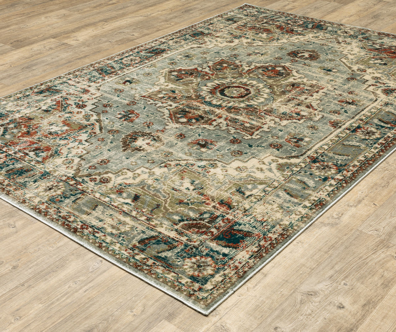 Clinton Medallion Area Rug, (5'3" x 7'3") | Big Lots