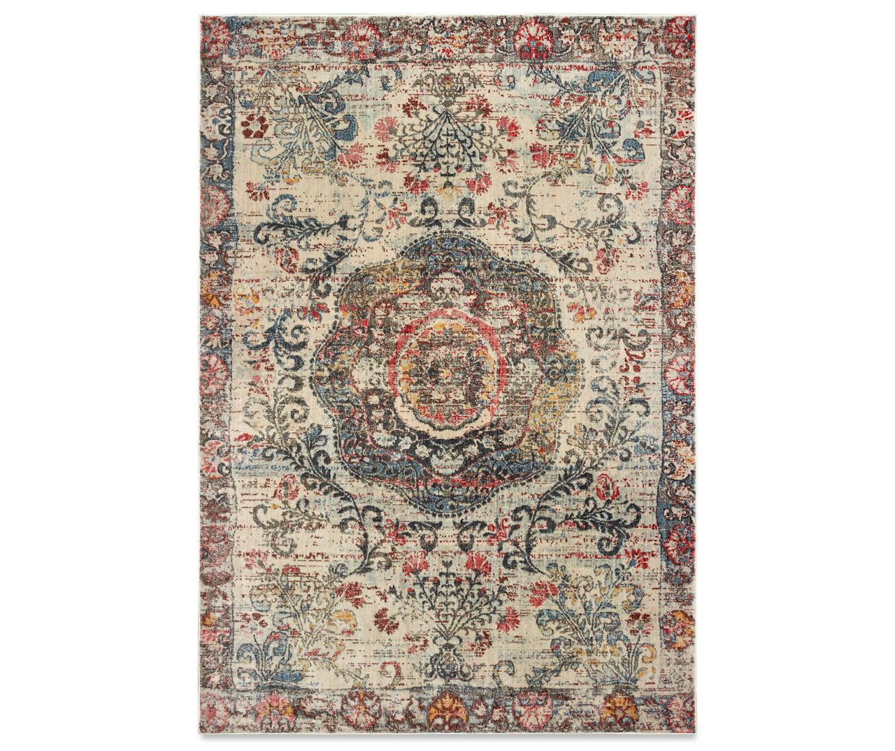 Hillside Damask Area Rug, (7'10" x 10'10") | Big Lots