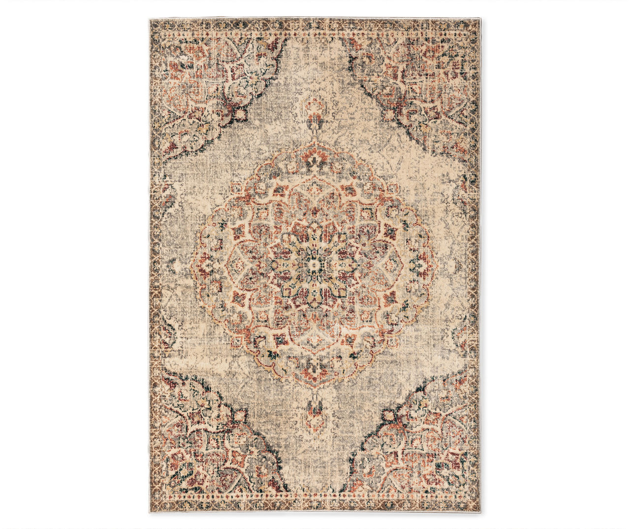 George Medallion Area Rug, (3'10" x 5'5") | Big Lots