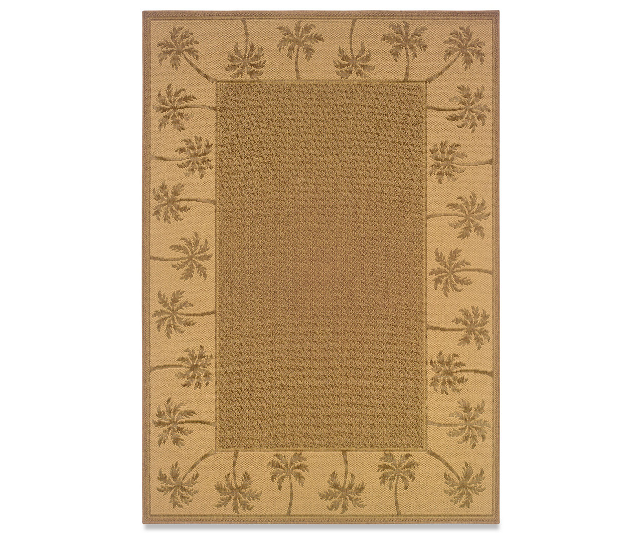 Chestnut Palm Tree Indoor/Outdoor Rug | Big Lots